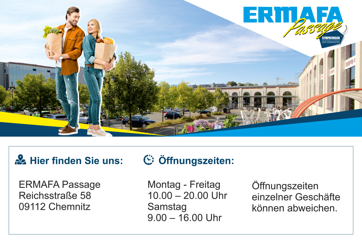 Home - ERMAFA Passage Chemnitz